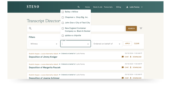 Transcript Genius: AI-Powered Transcript Analysis | Steno